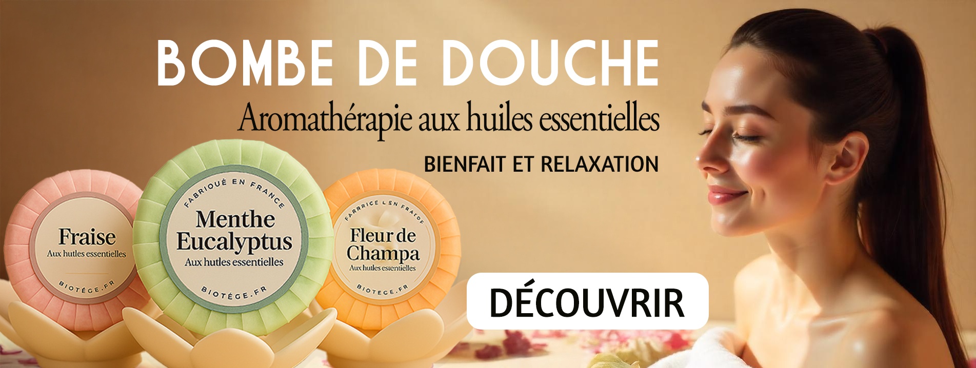 BIOTEGE : Pommeau de douche filtrant